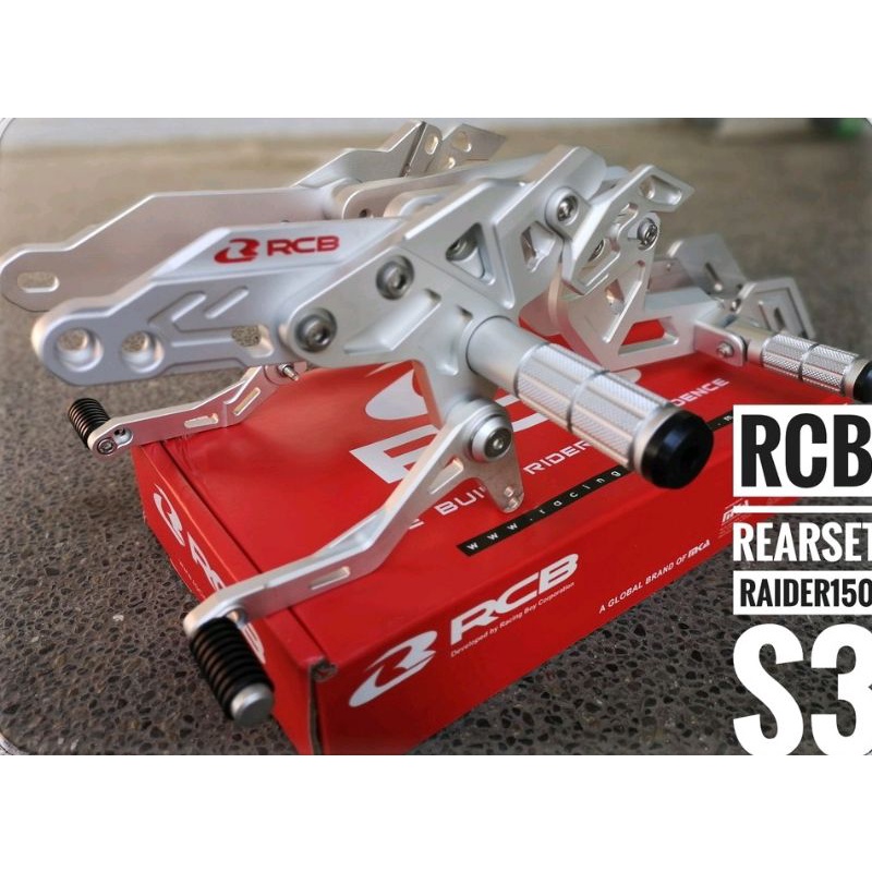RCB S3 Full Shifter Set Raider 150 Carb / FI Silver | Shopee Philippines