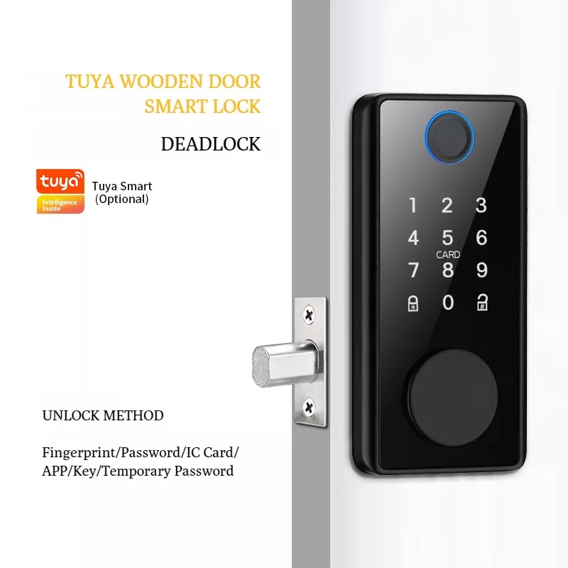 Smart Door Lock Digital Door Lock Door Lock na may Key Awtomatikong ...
