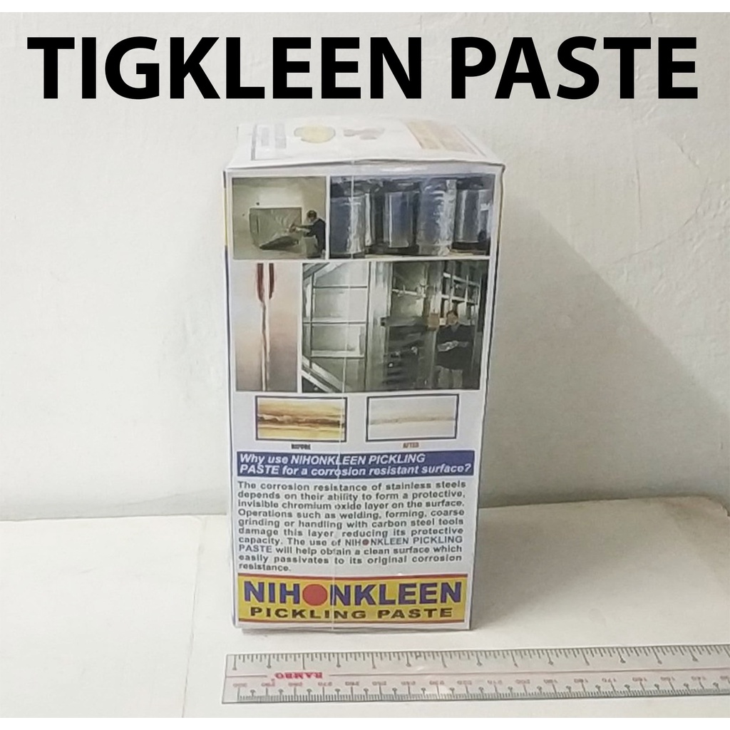 ORIGINAL NIHONWELD TIGKLEEN PASTE PICKLING FOR STAINLESS STEEL === 1 ...