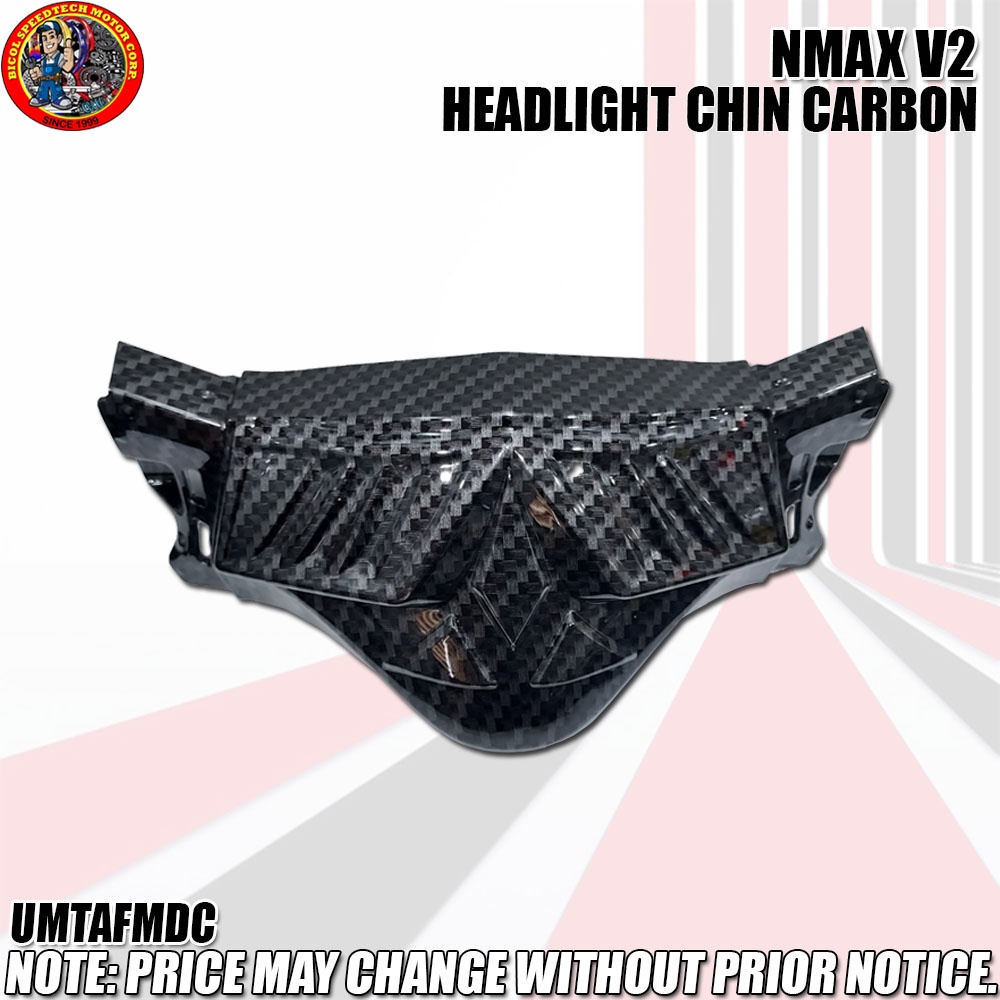 NMAX V1 HEADLIGHT CHIN CARBON (UMTAFMDC) | Shopee Philippines