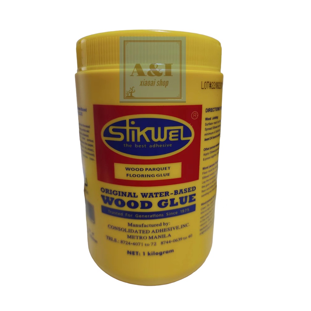 Stikwel Wood Parquet Flooring Glue Water Based Wood Glue - 250g / 1kg ...