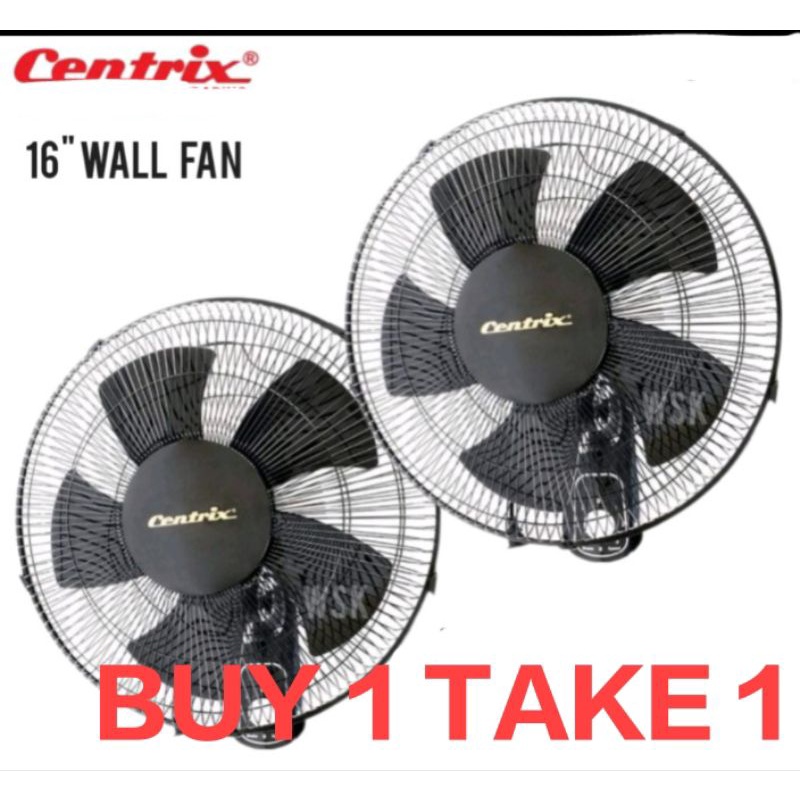 CENTRIX WALL FAN BUY 1 TAKE 1 5BLADES | Shopee Philippines