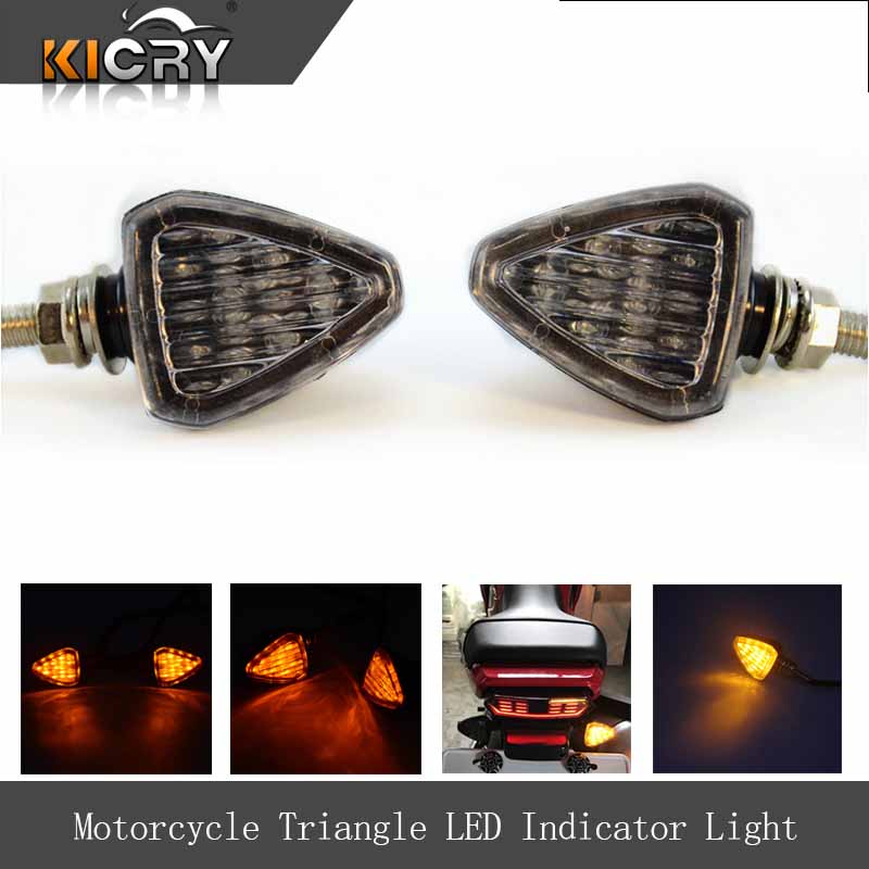 KICRY Motorcycle Accessories LED Triangle Signal Turn Light MIO I 125 ...