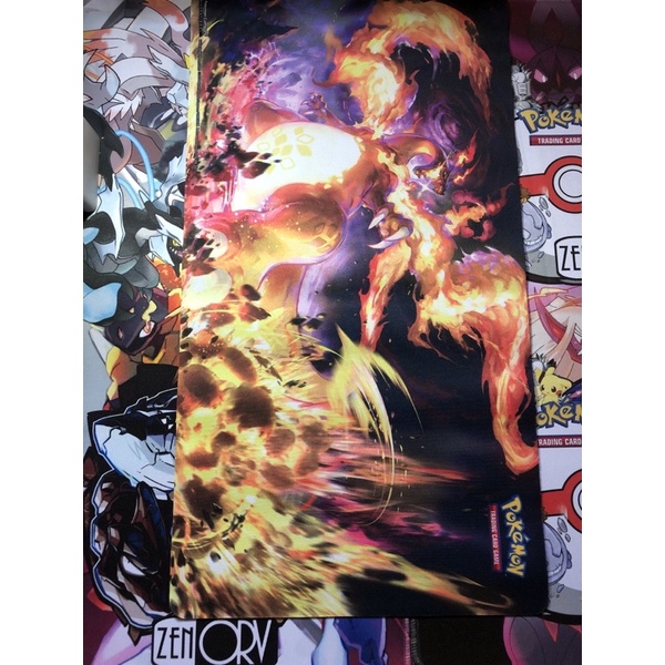 Charizard Gigantamax Mew 151 Marnie Ultra Premium Collection Playmat ...