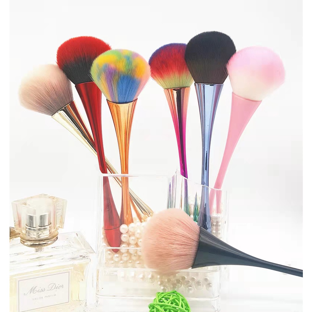 Goblet Loose Powder Brush Blush Brush Makeup Tool Soft Brush big makeup ...