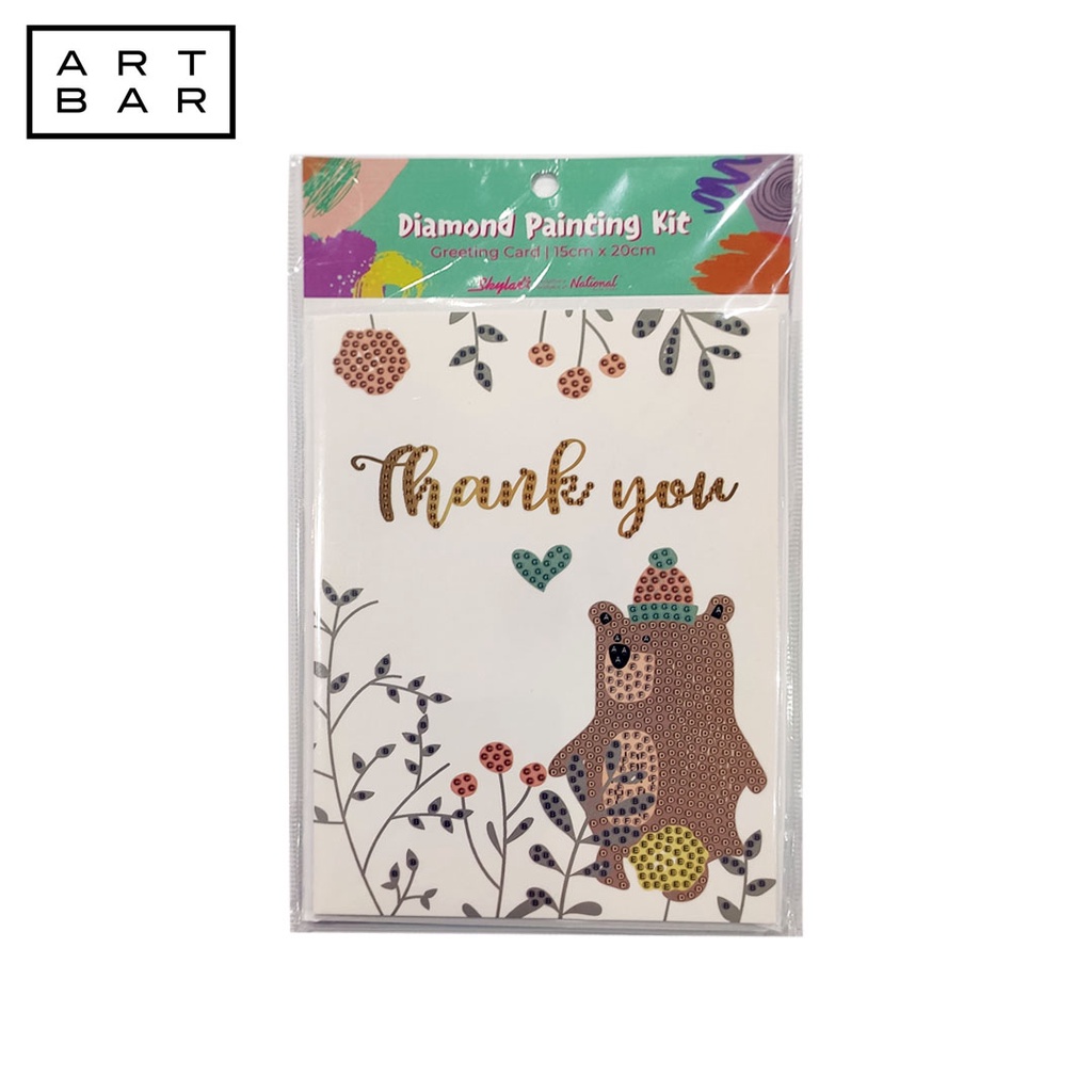 Skylar Diamond - Greeting Card Kit GC034 Thank You | Shopee Philippines