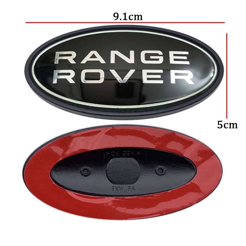 Modified ABS Car Front Grill Emblem Sticker Auto Rear Trunk Decorative ...