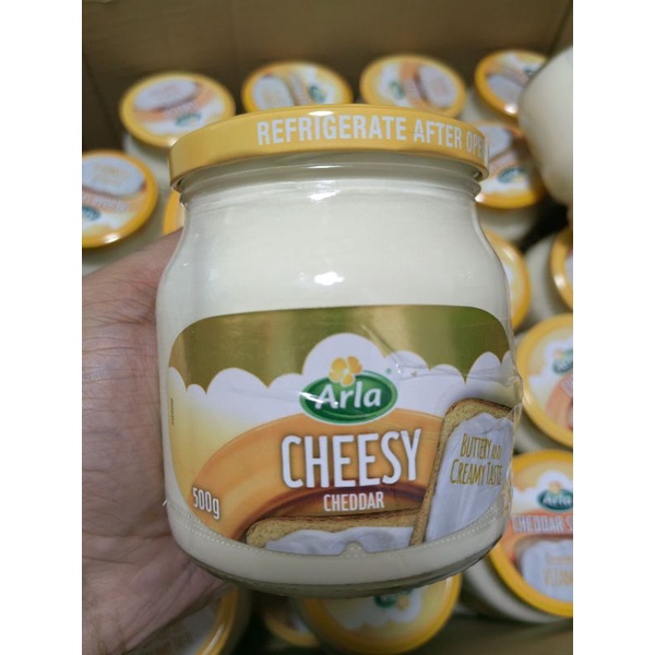 Arla cheesy cheddar spread 500g | Shopee Philippines