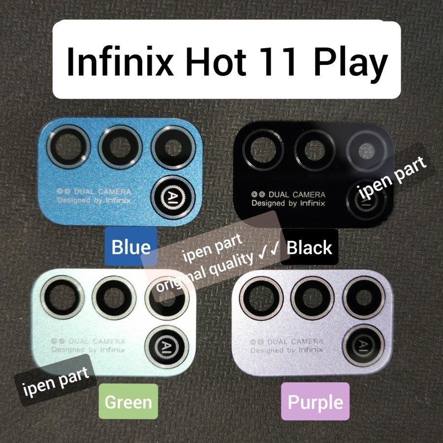 INF Hot 11 Play Camera Glass Rear Camera Lens Lens | Shopee Philippines