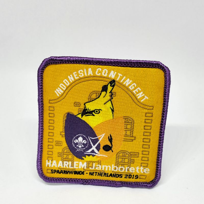 Patch Emblem Memorabilia contingen Indonesia emblem Merrowed | Shopee ...