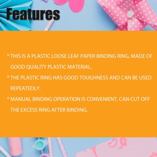 100pcs Spiral Coil Binder 60 - 140 Sheets Capacity Spring Notebook ...