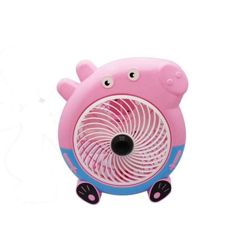 Peppa_Pig Mini Fan 8 Inches Cartoon Fan Silent Fan Bedroom Fan Office ...