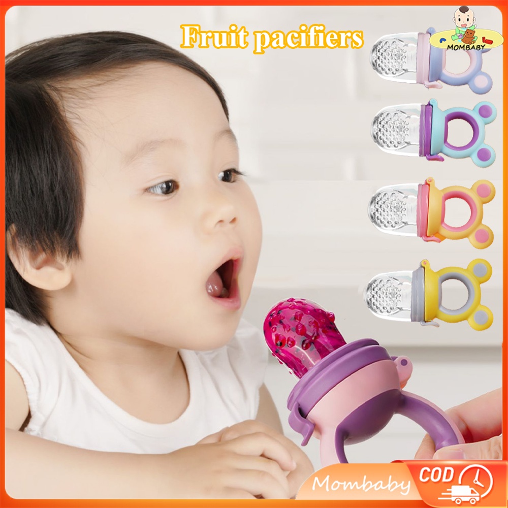 Mombaby Baby Fruit Pacifier Newborn Fruit Vegetable Feeder | Shopee ...