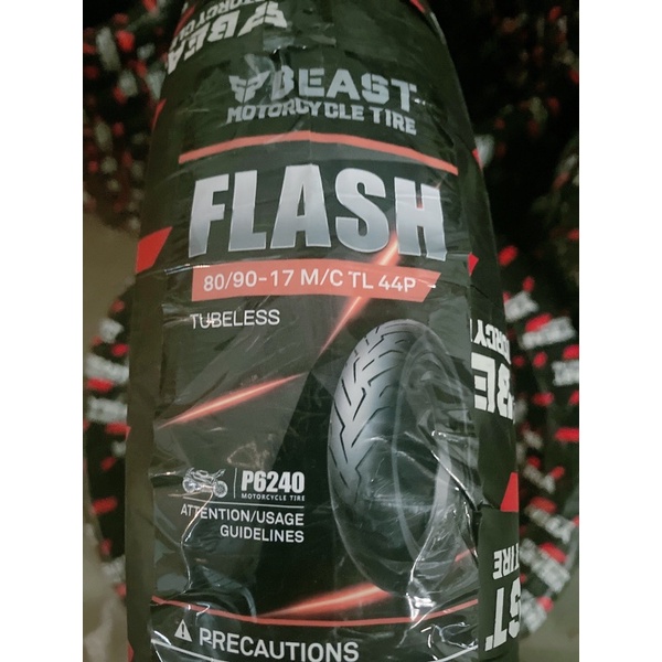 BEAST FLASH (P6240)TUBELESS TIRE 14-17" (INCHES)Skid tiresORIGINAL ...