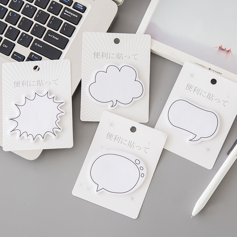 30Sheets Dialog Box Series Sticky Notes School Office Supplies | Shopee ...