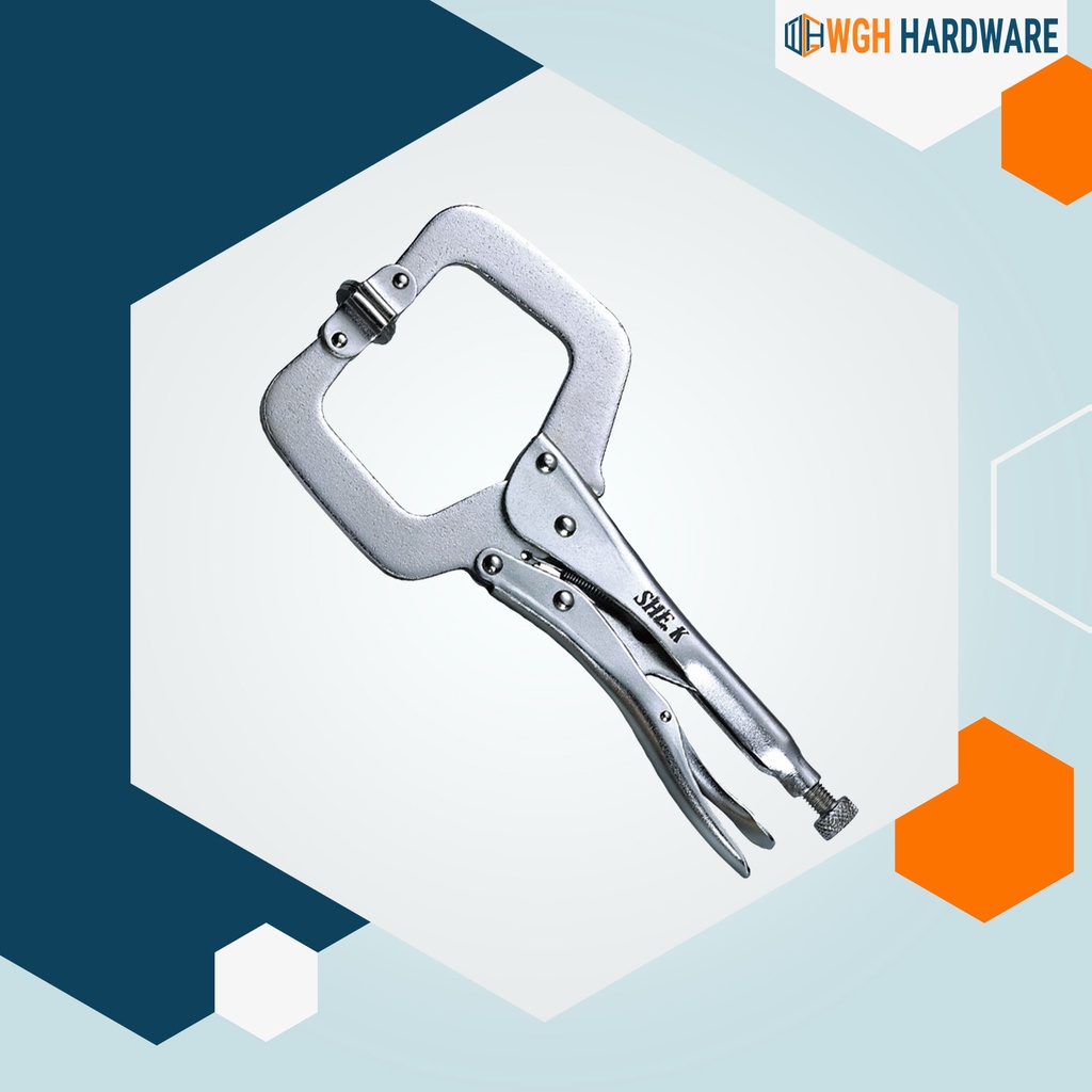 WGH 1pc SHE.K 11" 18" C Clamp Vise Grip Welding Clip Vice Clamps Quick ...