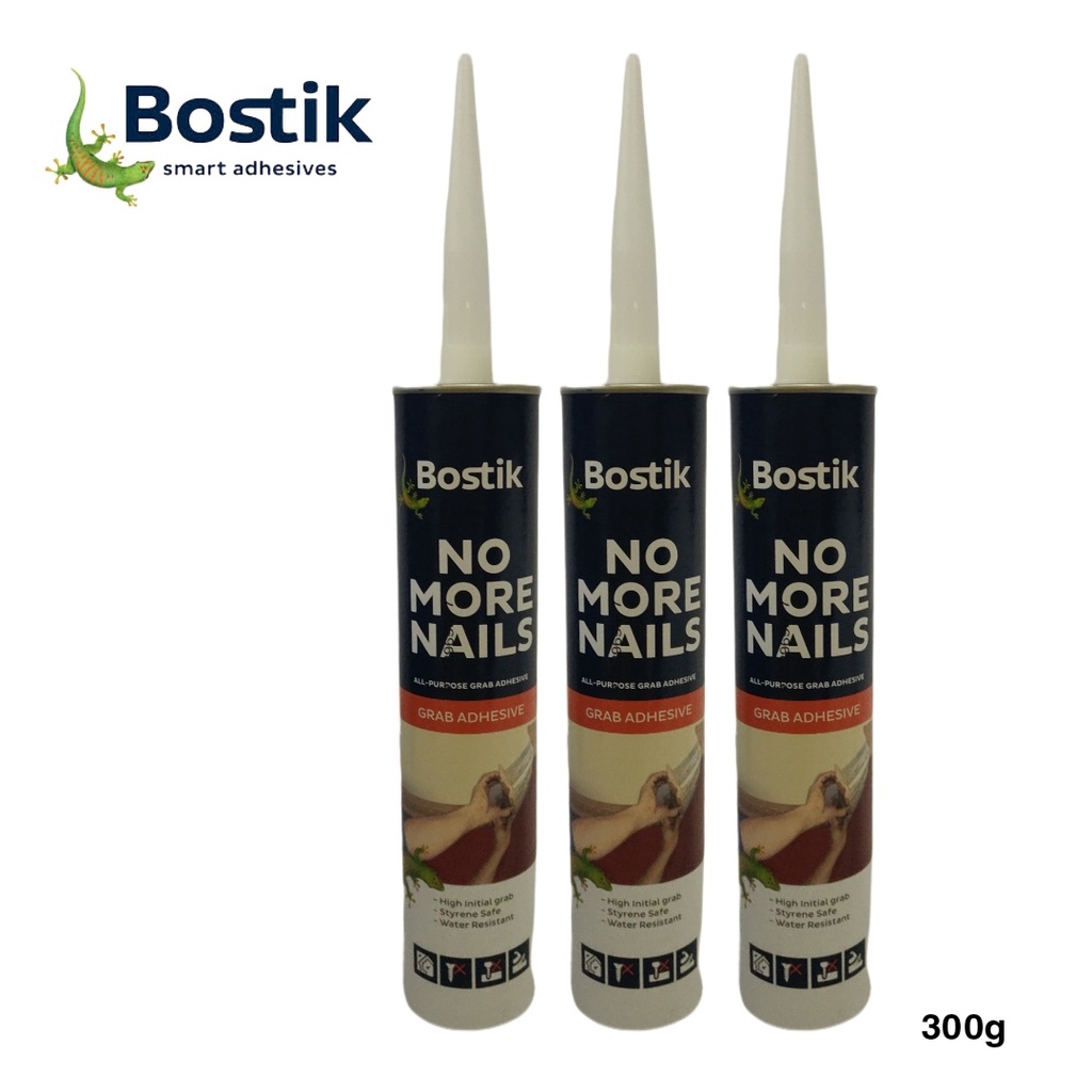 BOSTIK No More Nails All Purpose Adhesive 300g (1PC) | Shopee Philippines