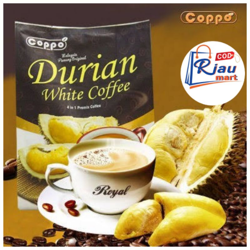 Durian coffee coppo white coffee 4 in 1 456g | Shopee Philippines
