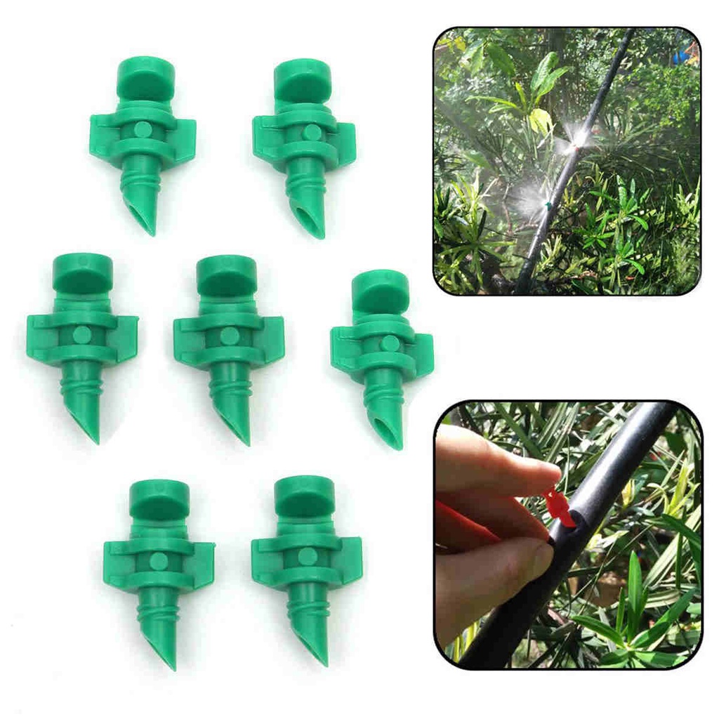 50Pcs Micro Water Spray Misting Nozzle Sprinkler Irrigation System ...