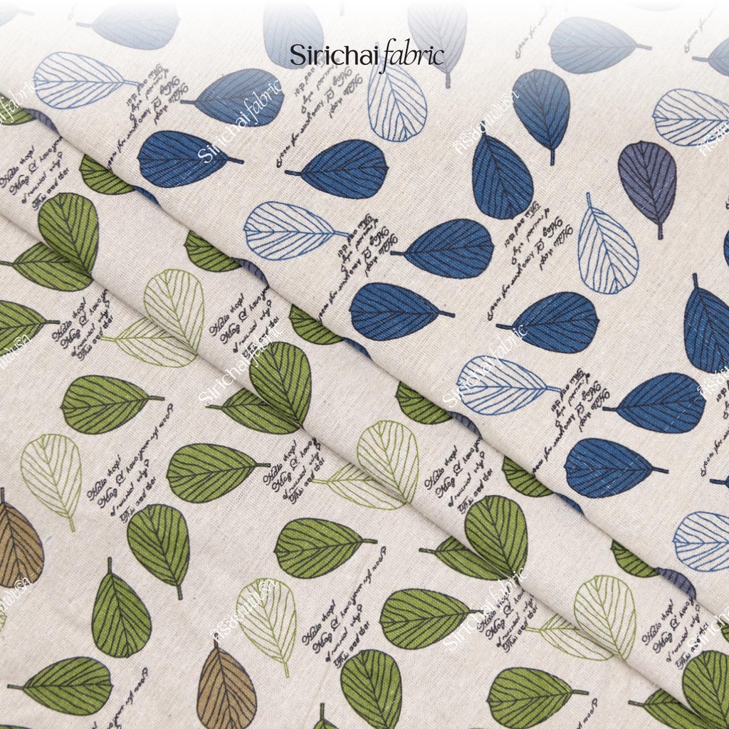 Thick Cotton Linen Fabric Flakes Pattern Width 60 Inches Meter Yard ...