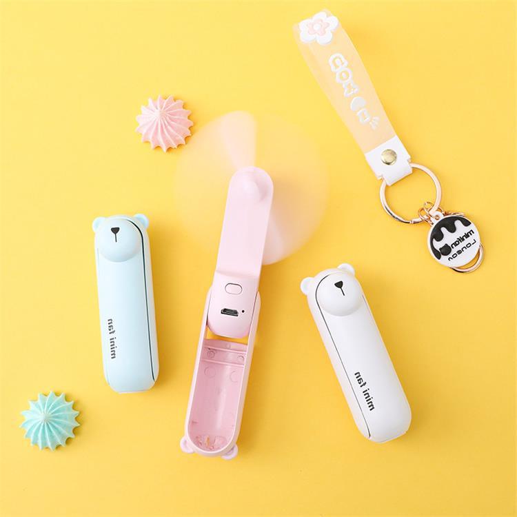 Portable Rechargeable Fan Mini Handy Fan Cute Pocket Size Air Cooler ...