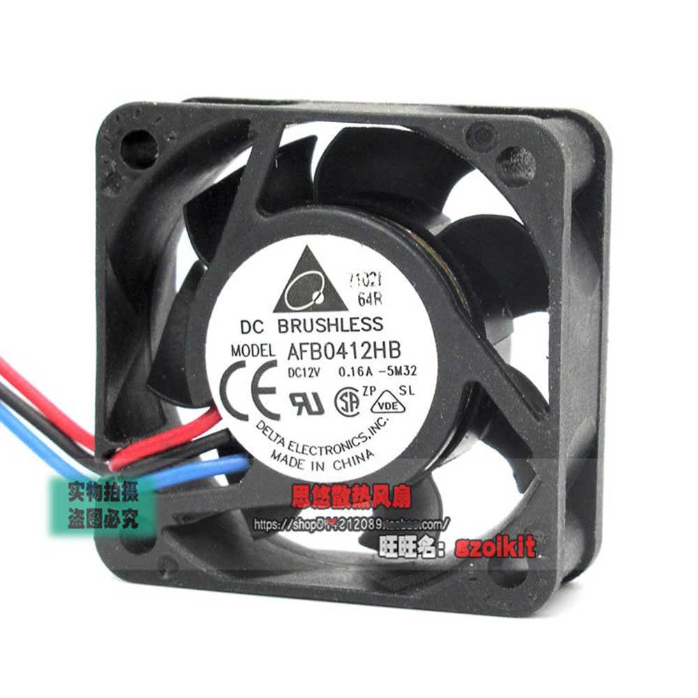 for delta AFB0412HB -R00 40x40x15 mm 12V DC Fan Speed Sensor (Lock) RD ...