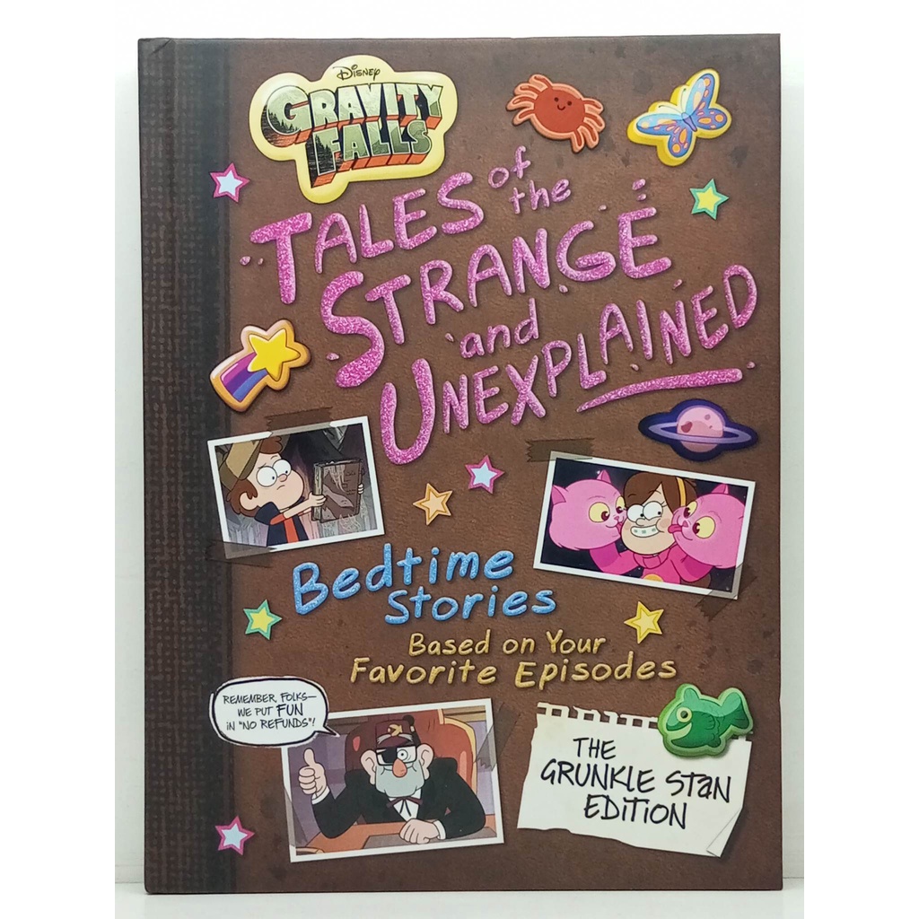 DISNEY GRAVITY TALES:TALES OF THE STRANGE AND UNEXPLAINED (HARDCOVER) BY: Disney Books | Shopee ...