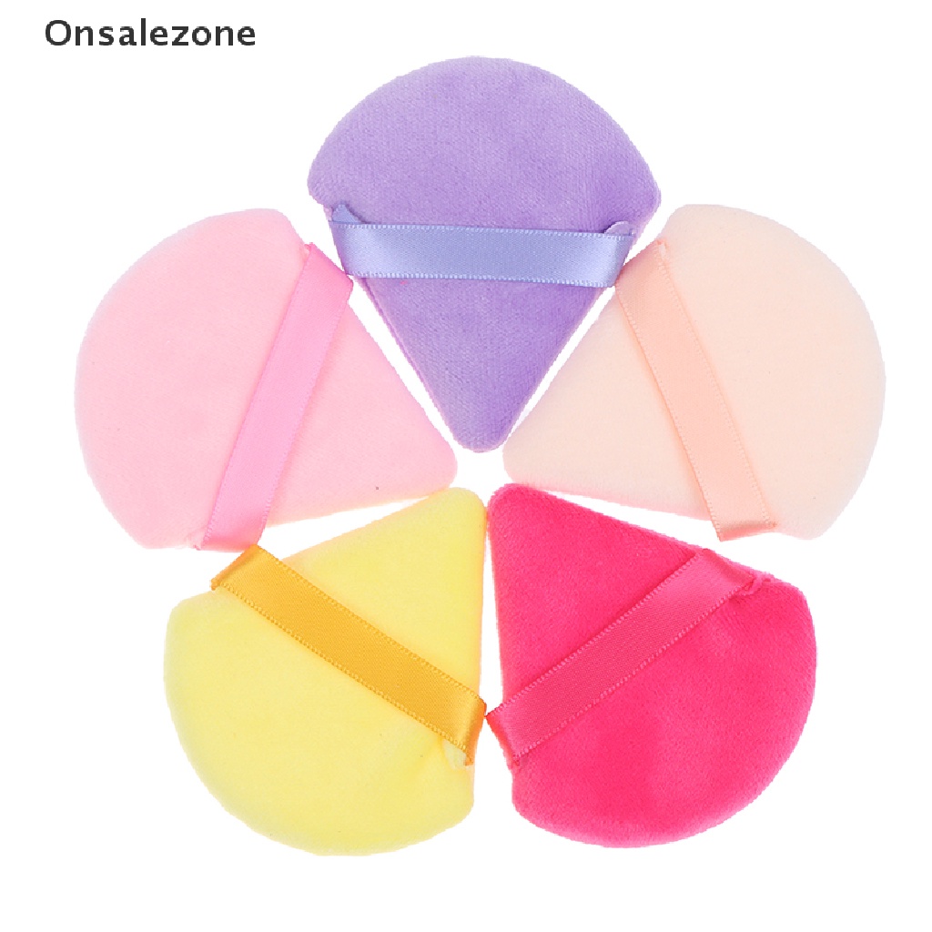 ONPH Cosmetic Puff Triangle Velvet Foundation Mini MakeUp Sponge Puffs ...