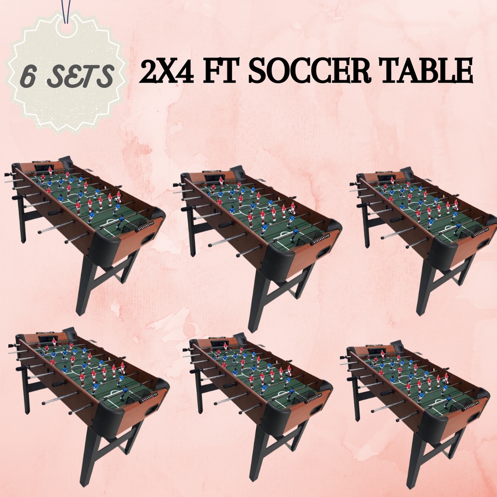 6 SETS 2X4 SOCCER TABLE/SOCCER TABLE/6 SETS | Shopee Philippines