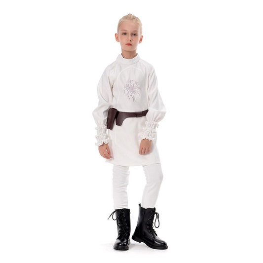 Kids Children Obi-Wan Kenobi -Leia Cosplay Costume Battle Suit Outfits ...