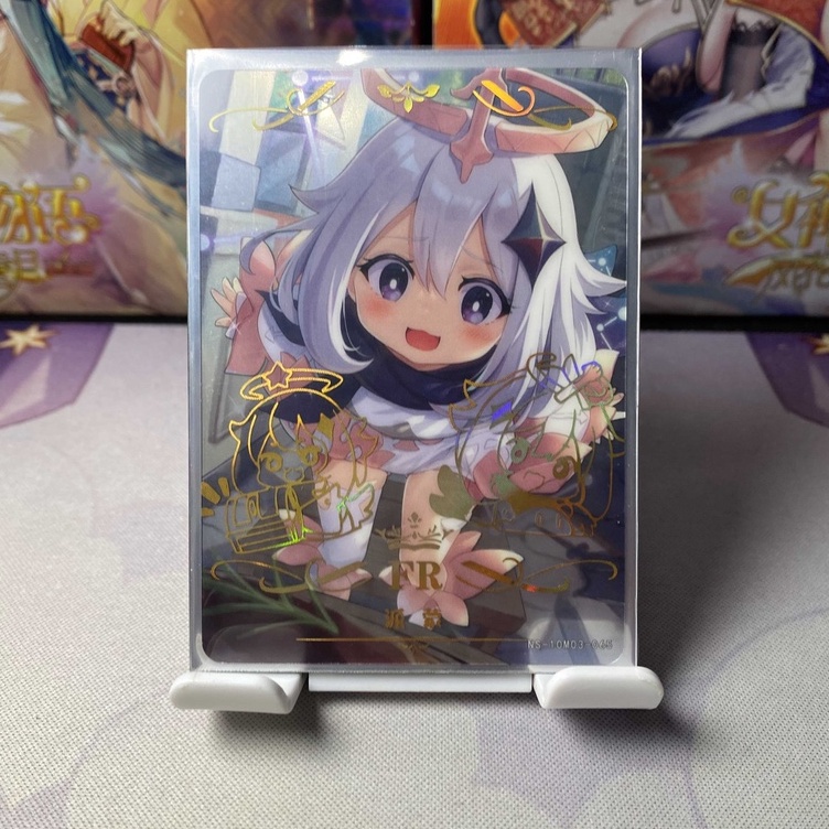 FR Paimon from Genshin Impact - Goddess Story TCG Anime Waifu ...