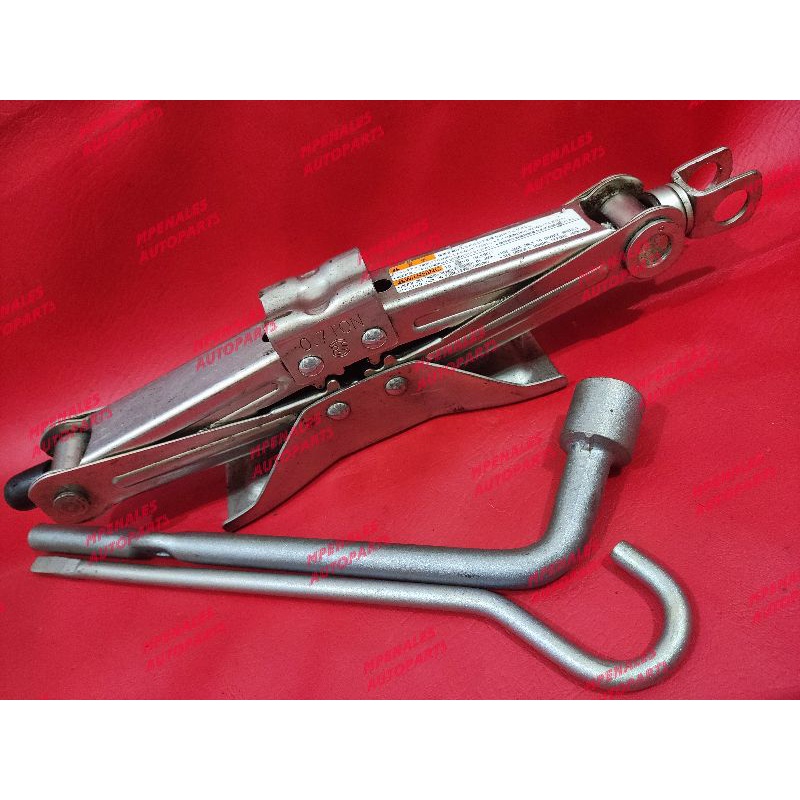 MECHANICAL SCISSOR JACK (SILVER) WITH FREE WRENCH JAPAN SURPLUS 600KG ...