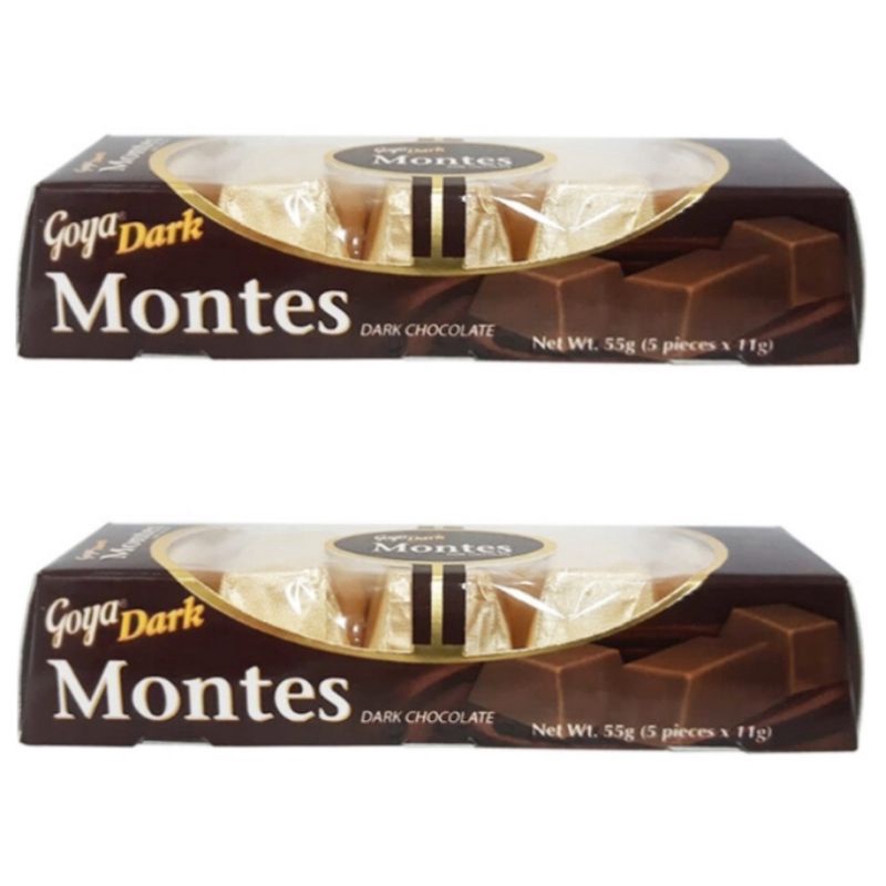 (COD) GOYA DARK MONTES CHOCOLATE | Shopee Philippines