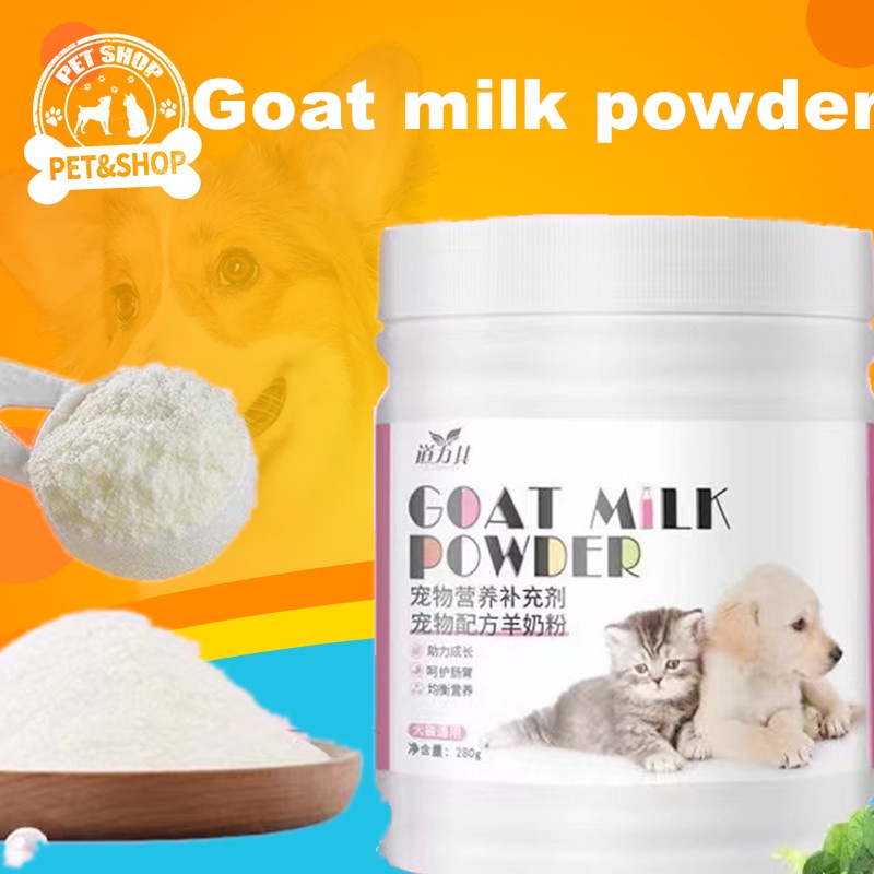 Dog/cat Goat Milk Powder 280g Pet Milk for all stages | Shopee Philippines