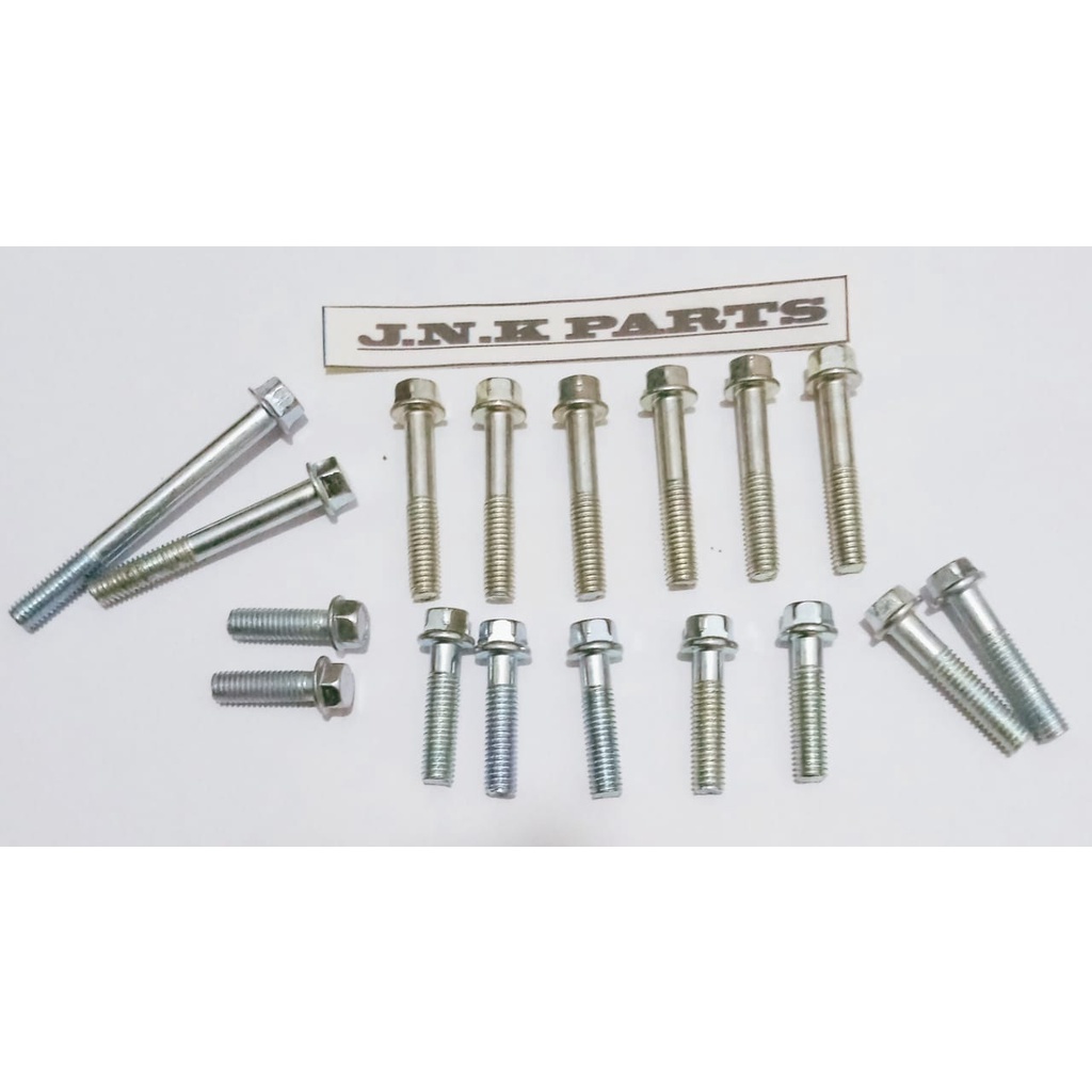 MESIN 1 SET OF RX KING ENGINE BLOCK BOLTS T8 KEYS | Shopee Philippines