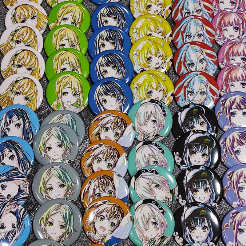 Denonbu ~ Pins Merch (Assorted Girls Merch) | Shopee Philippines
