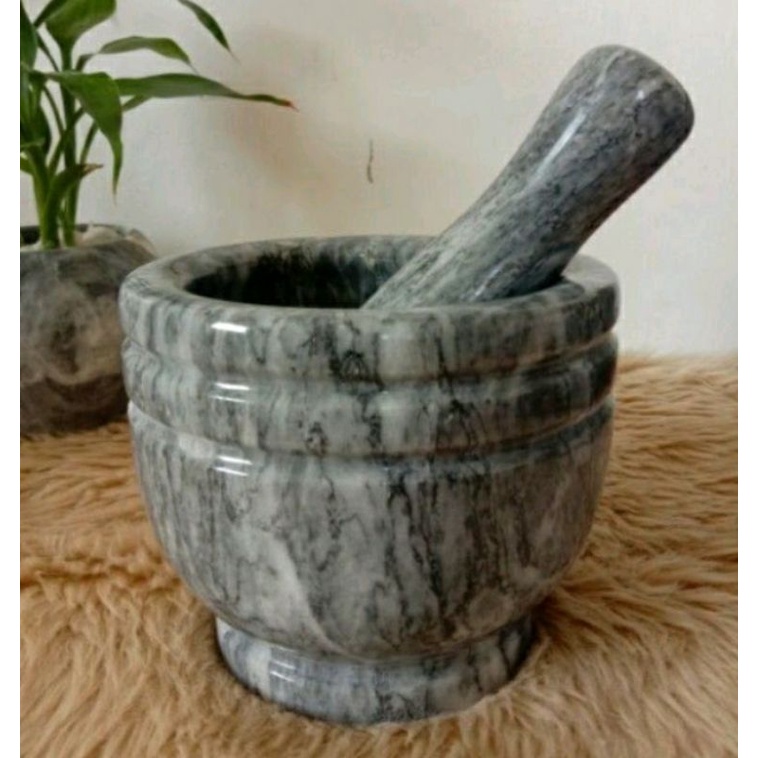 Black Mortar and Pestle (Almeres) 5" - Romblon Marble | Shopee Philippines