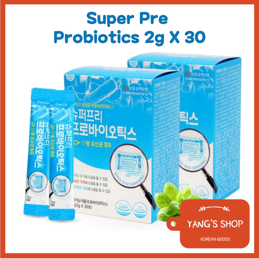 Super Pre-Probiotics 2g X 30sticks For Whole Family / 17 Premium ...