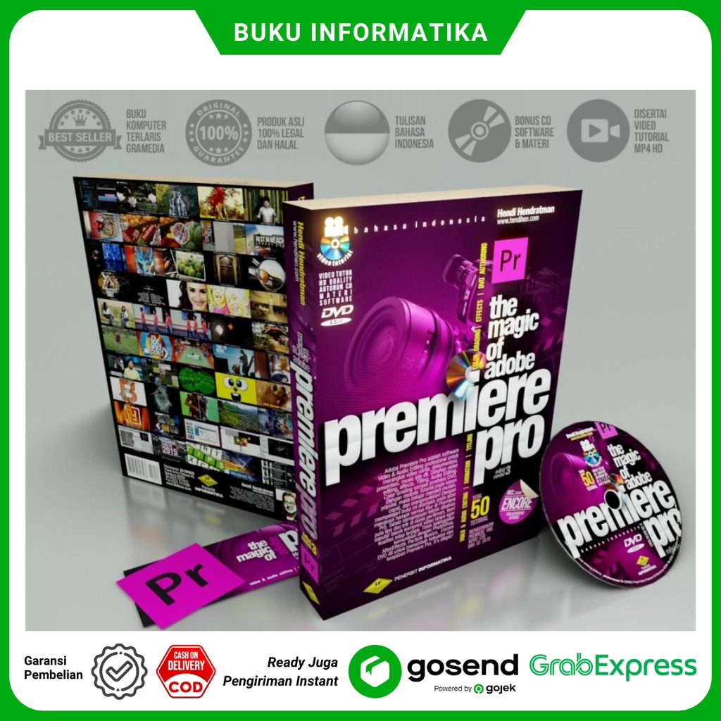 The Magic of Adobe Premiere Pro book - DVD Bonus - Hendi Hendratman ...