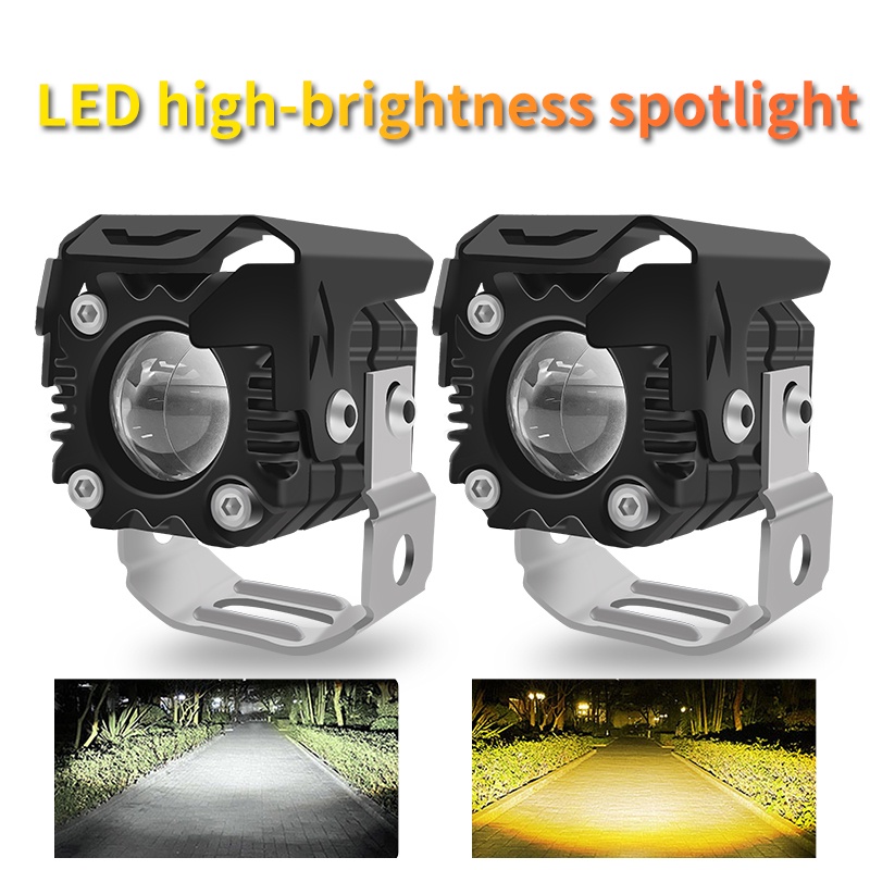 Motorcycle LED Light Mini Driving Light Spot Light LED Driving Lights ...