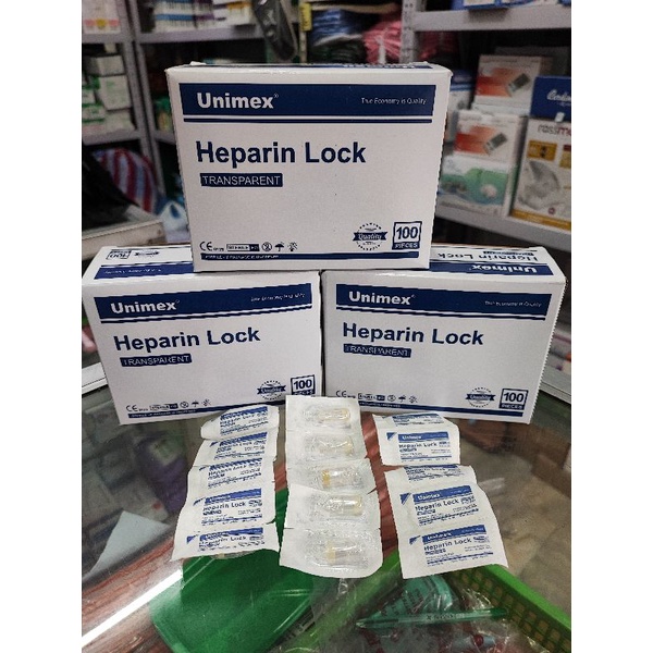HEPARIN LOCK, HEPARIN CAP (UNIMEX) Sold per piece | Shopee Philippines