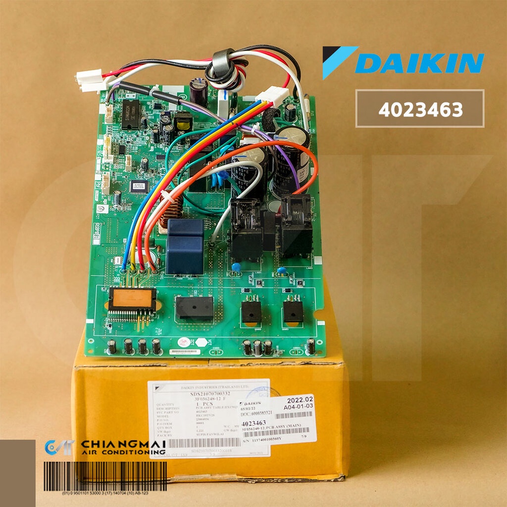 4023463 Daikin Air Conditioner Circuit Board Panel Hot Coil Model ...