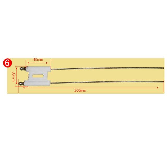 H Type Burner Ignition Plug Double Rod Ceramic Spark Electrode Fuel Gas ...