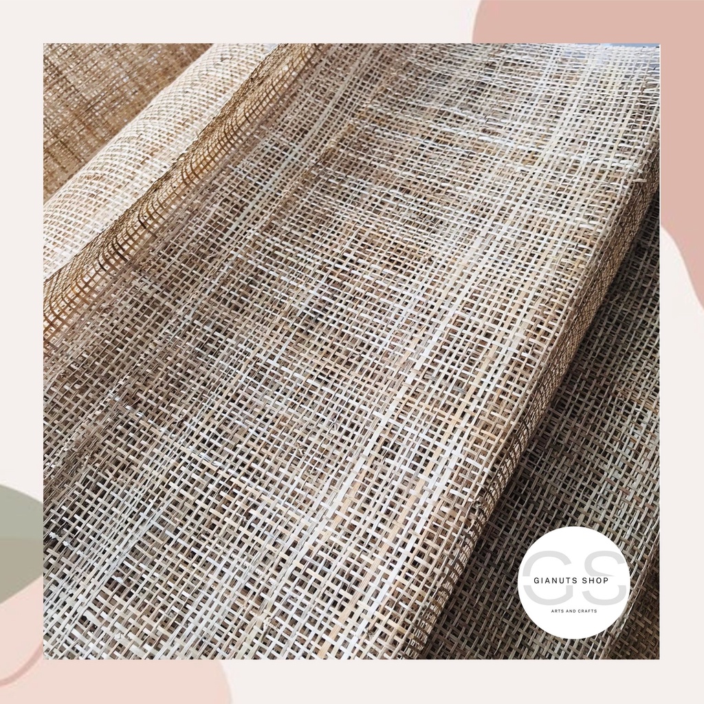 Abaca Burlap Handmade Natural Wrapping Gift Floral Bouquet 18inch width ...