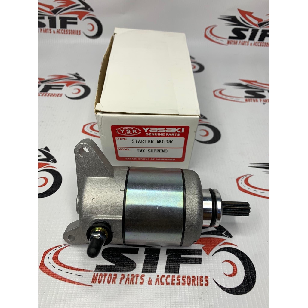 SIF STARTER MOTOR HONDA TMX SUPREMO (YSK) | Shopee Philippines
