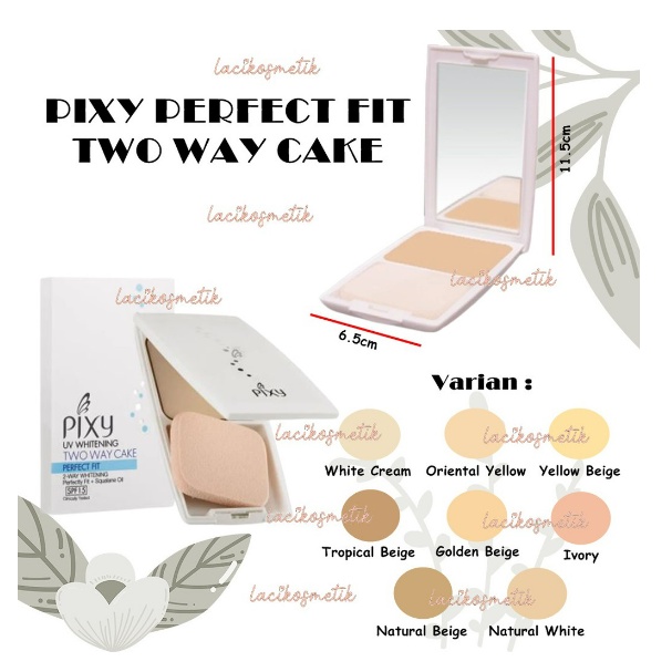 Kimneww PIXY PERFECT FIT TWO WAY CAKE - REFIL PERFECT FIT TWO WAY CAKE ...