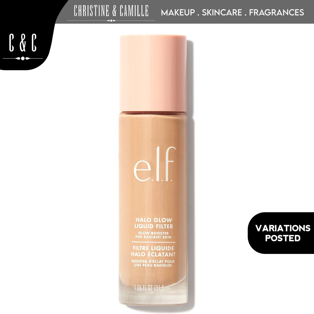 NEW SHADES! ELF Halo Glow Liquid Filter | Radiant Soft-Focus Filter 31 ...