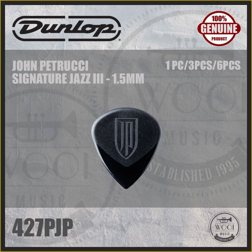 Jim Dunlop 427PJP John Petrucci Jazz III Guitar Pick 1.5mm (1pc/3pcs ...