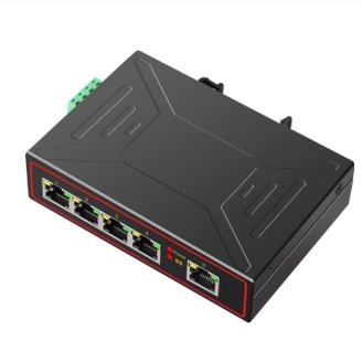 DIEWU Industrial Grade Ethernet Switch 5 Port 10/100M Build in Signal ...