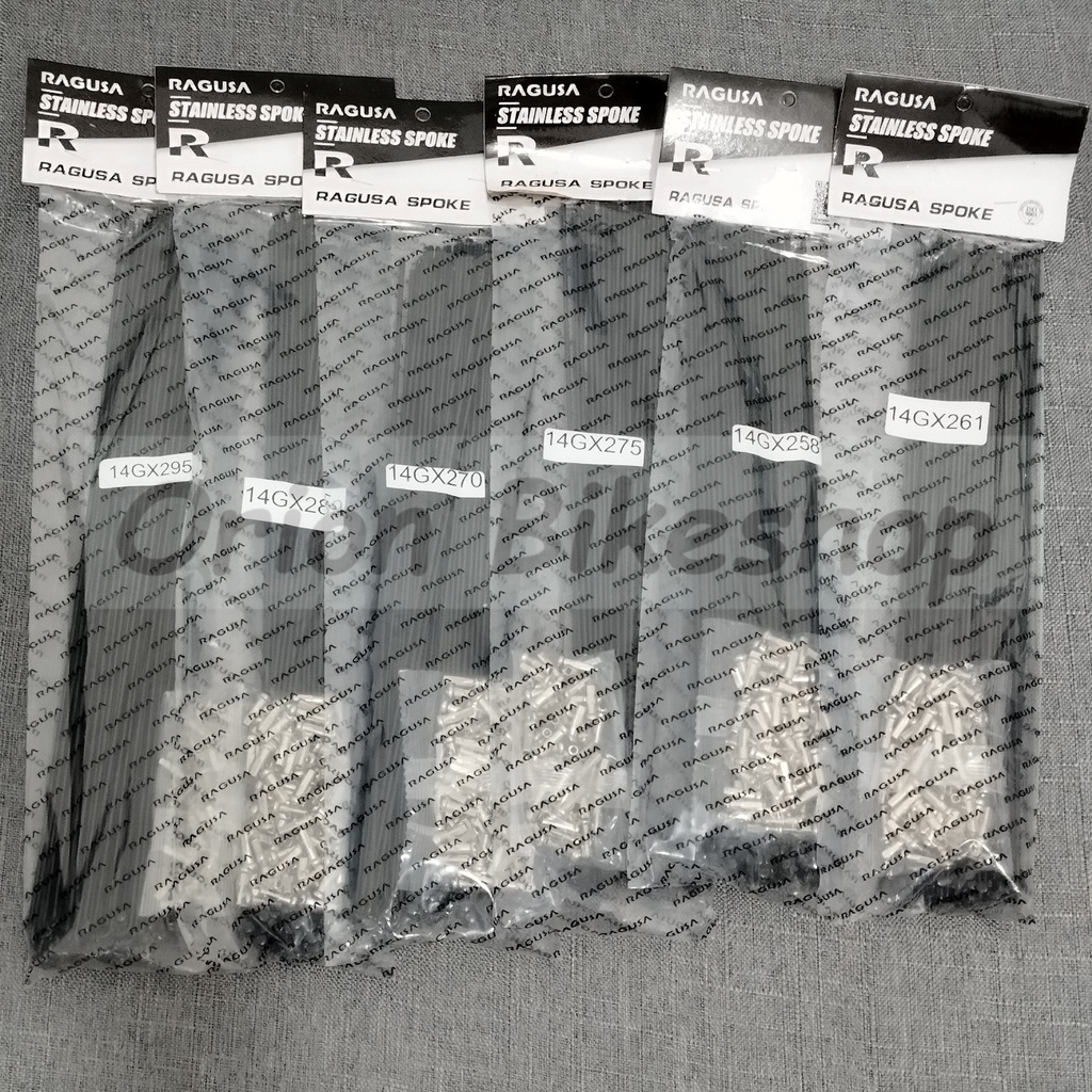 Ragusa Spoke Rayos Bike MTB Stainless Spokes 14G | Shopee Philippines